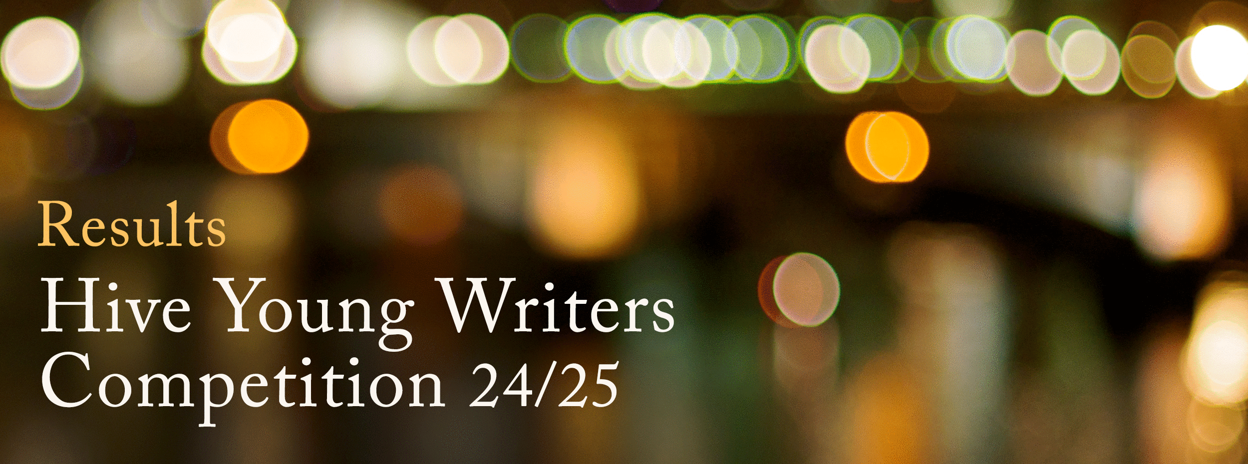 Hive Competition Results 2024/25 - Hive South Yorkshire